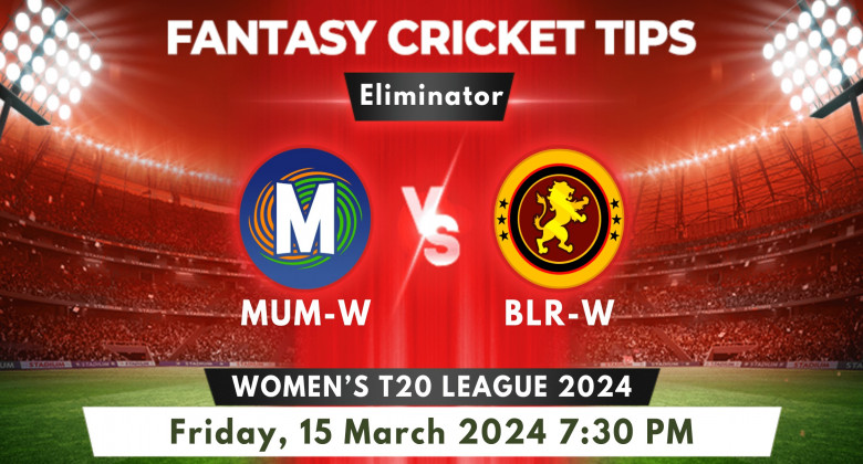 MUM W vs BLR W Eliminator 2024 Predictions, Pitch Report & Fantasy Tips MUM W vs BLR W Eliminator 2024 Predictions, Pitch Report & Fantasy Tips